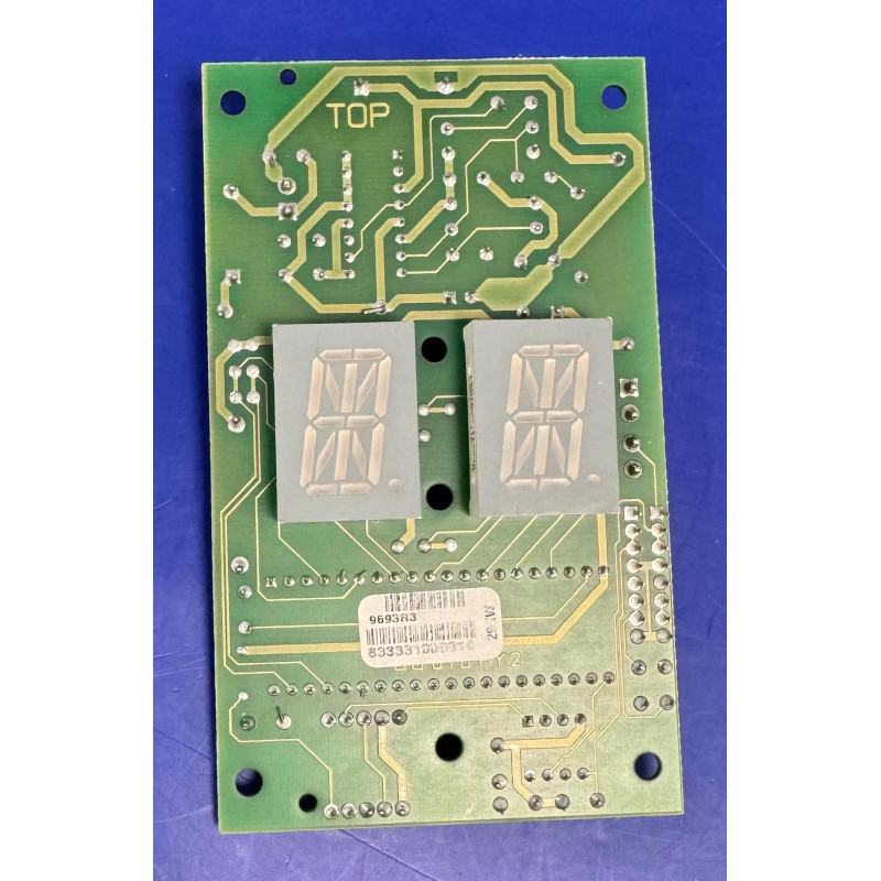9693R3 INDICATOR, CAR POSITION 16 SEGMENTS RED OTIS