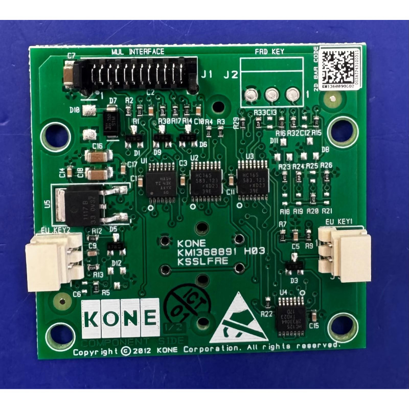 1368890G02 CARTE, INTERFACE CONTACT A CLE COMPATIBLE