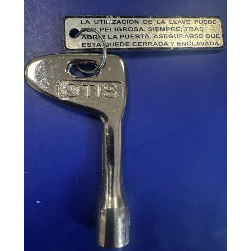 OTIS TAA194B1 KEY TRIANGULAR UNLOCKING (ENGRAVED OTIS)