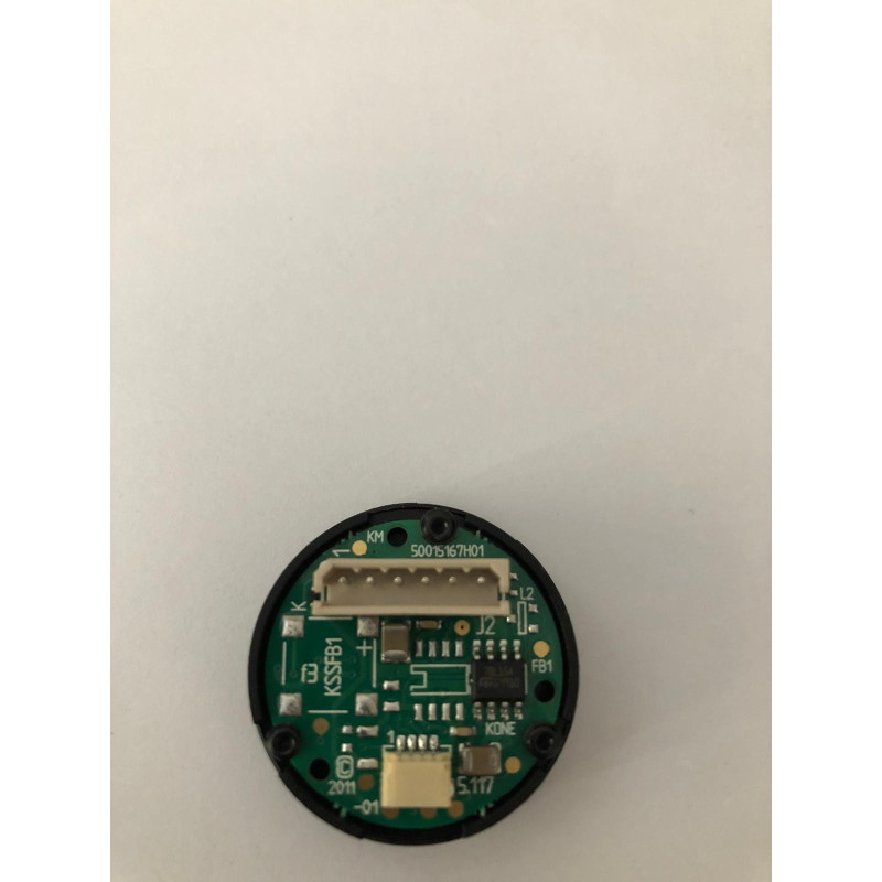 KM857781G01 LANDING BUTTON BASE,MAIN AMBER KONE
